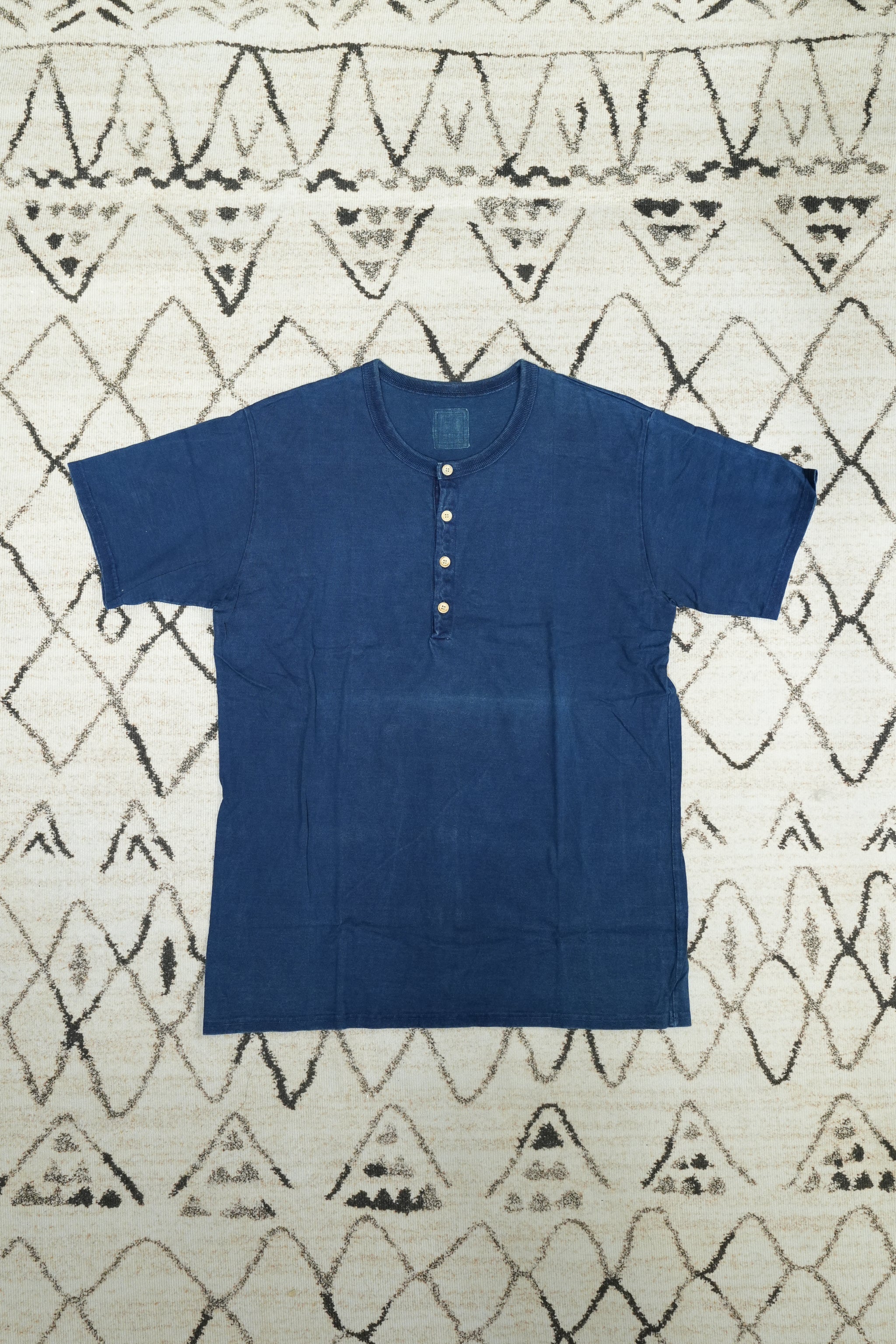 Visvim ICT Henley Tee Indigo – C&S